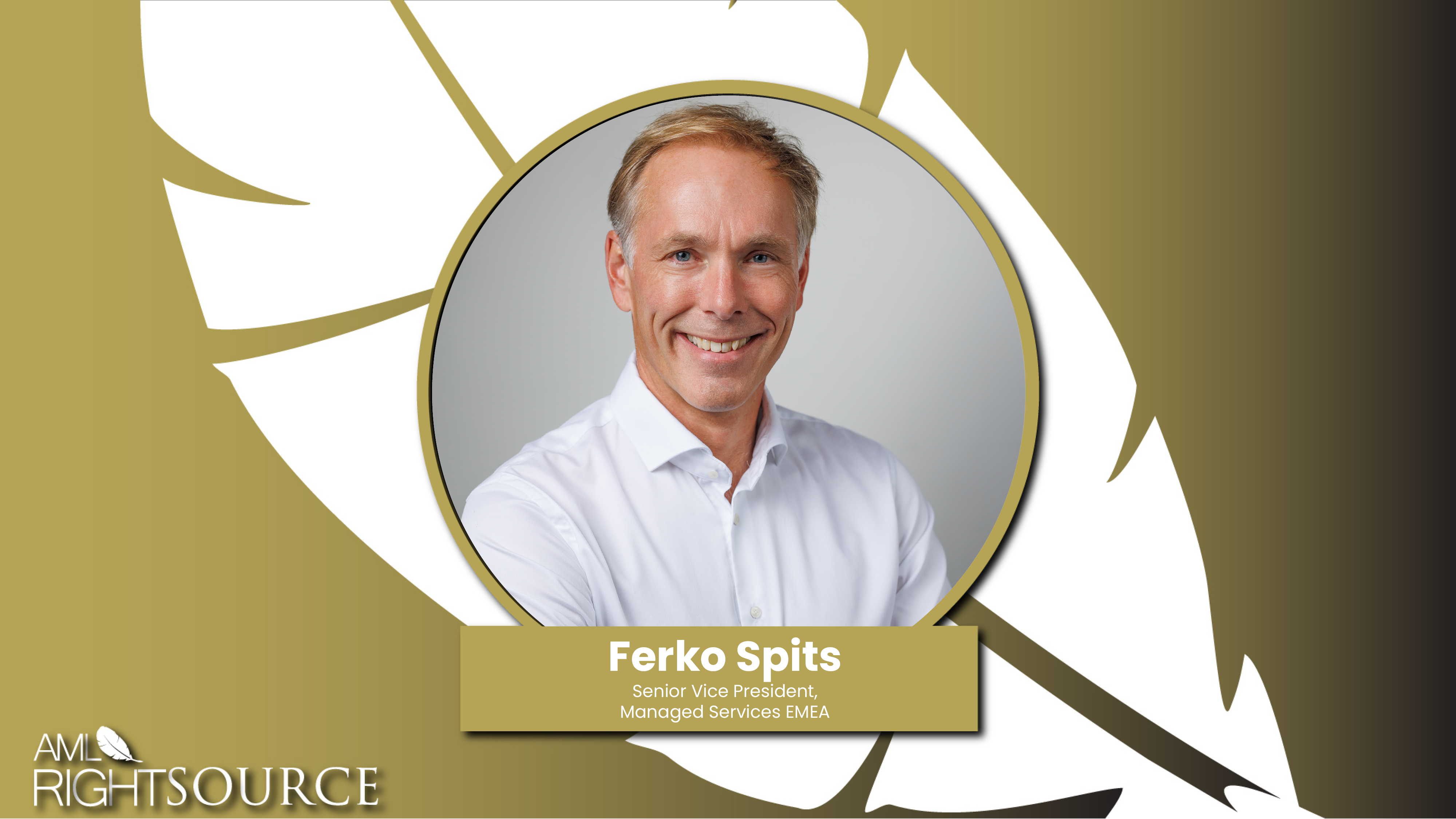 Ferko Spits appointed Senior Vice President of Managed Services, EMEA